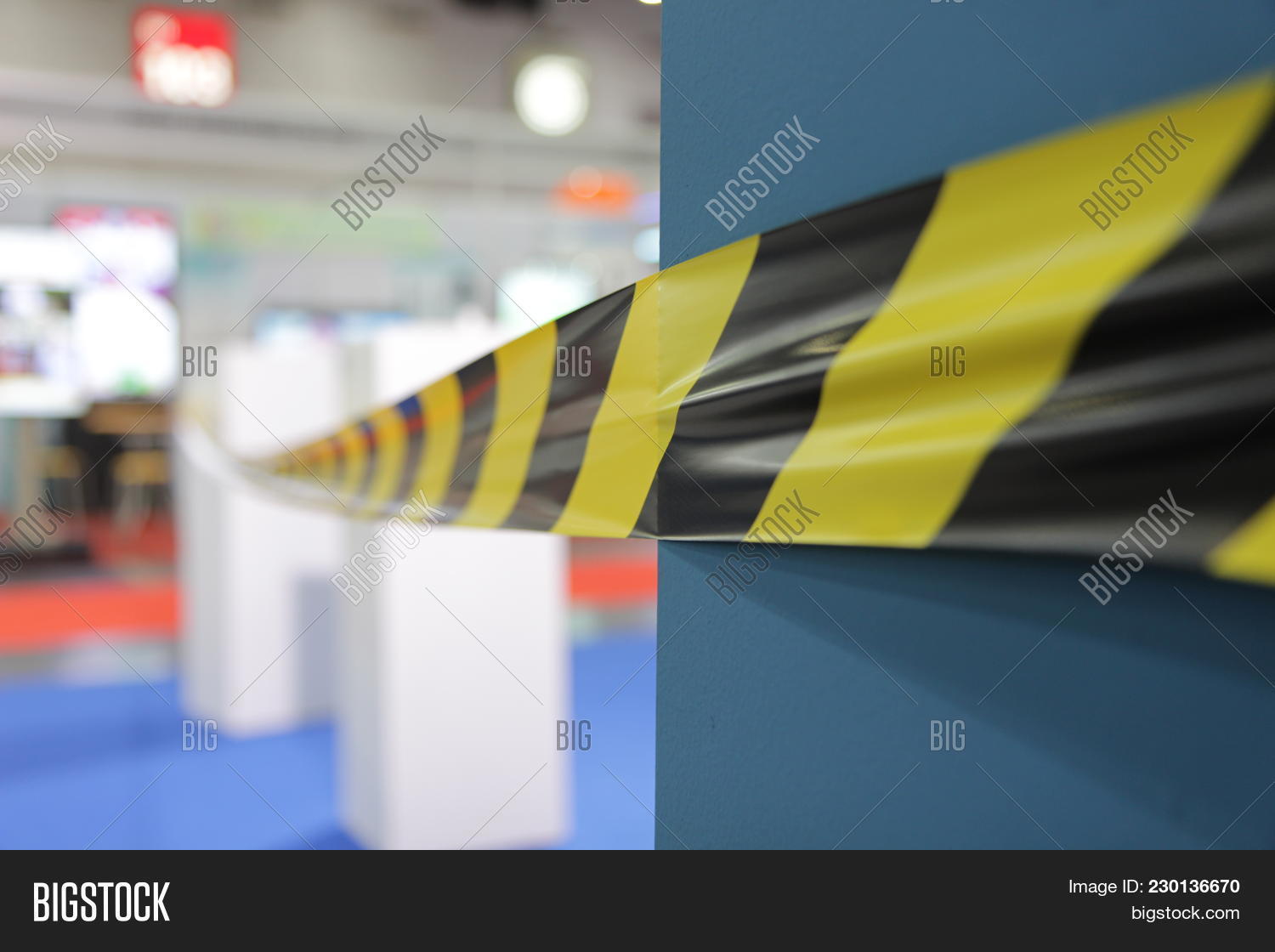 Barrier Tape No Entry Image & Photo (Free Trial) | Bigstock