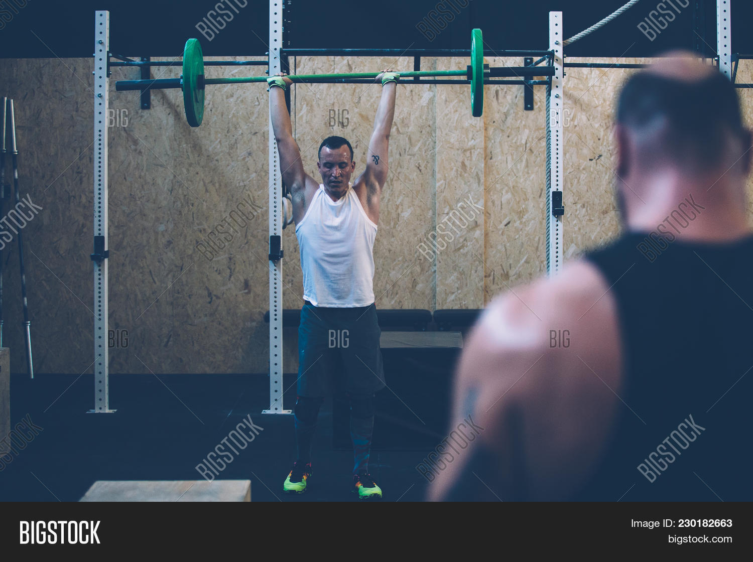 Young Man Doing Jerks Image & Photo (Free Trial) | Bigstock