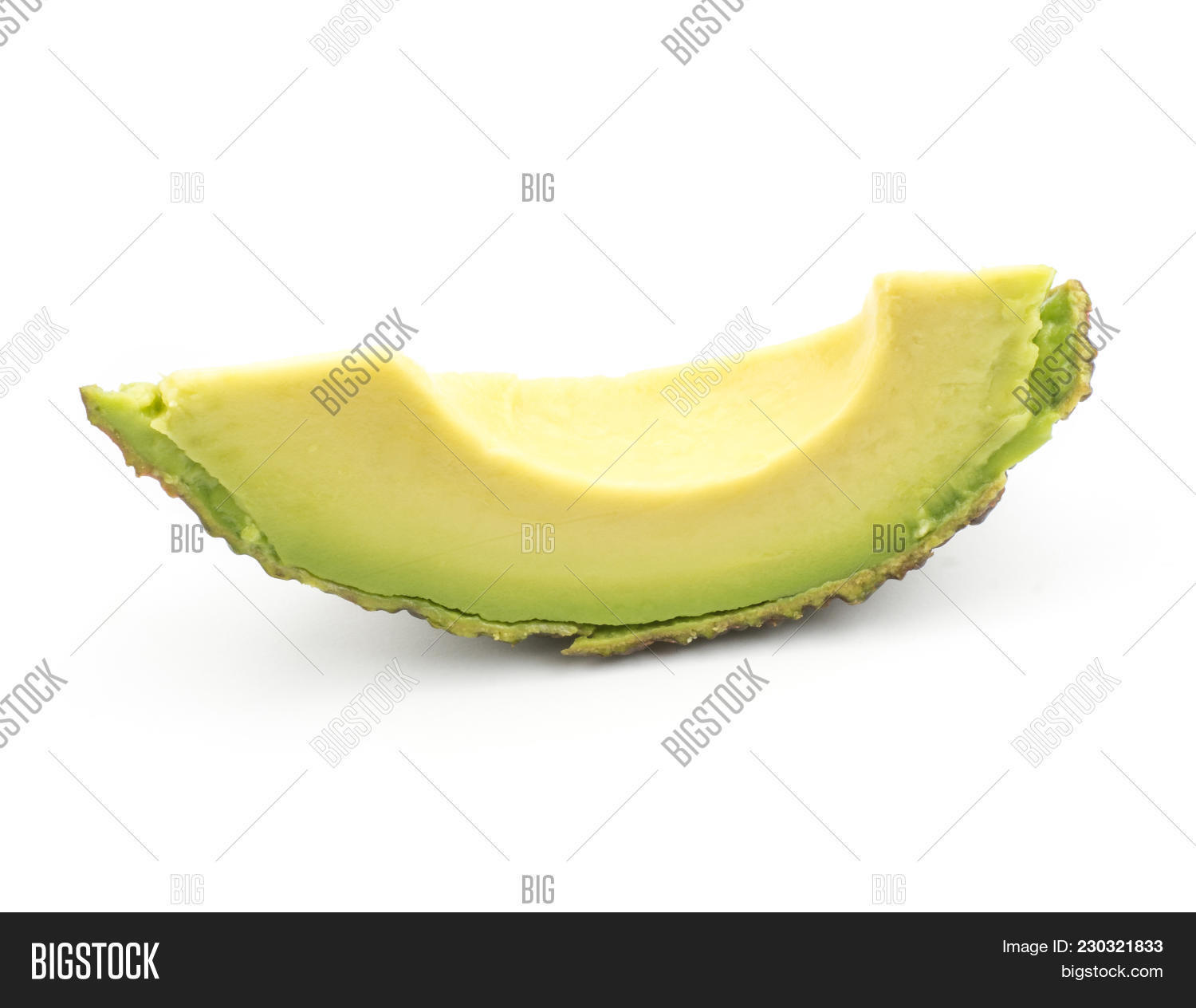 One Avocado Fresh Cut Image & Photo (Free Trial) | Bigstock