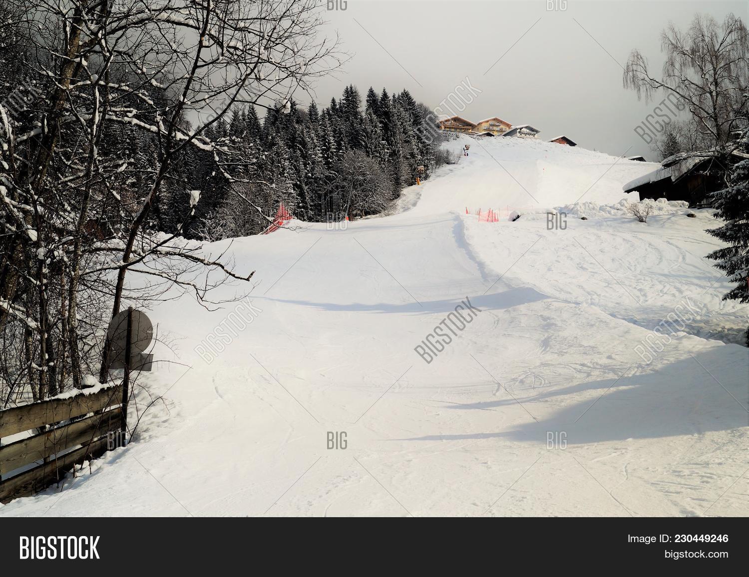 Empty Ski Slope. Image & Photo (Free Trial) | Bigstock