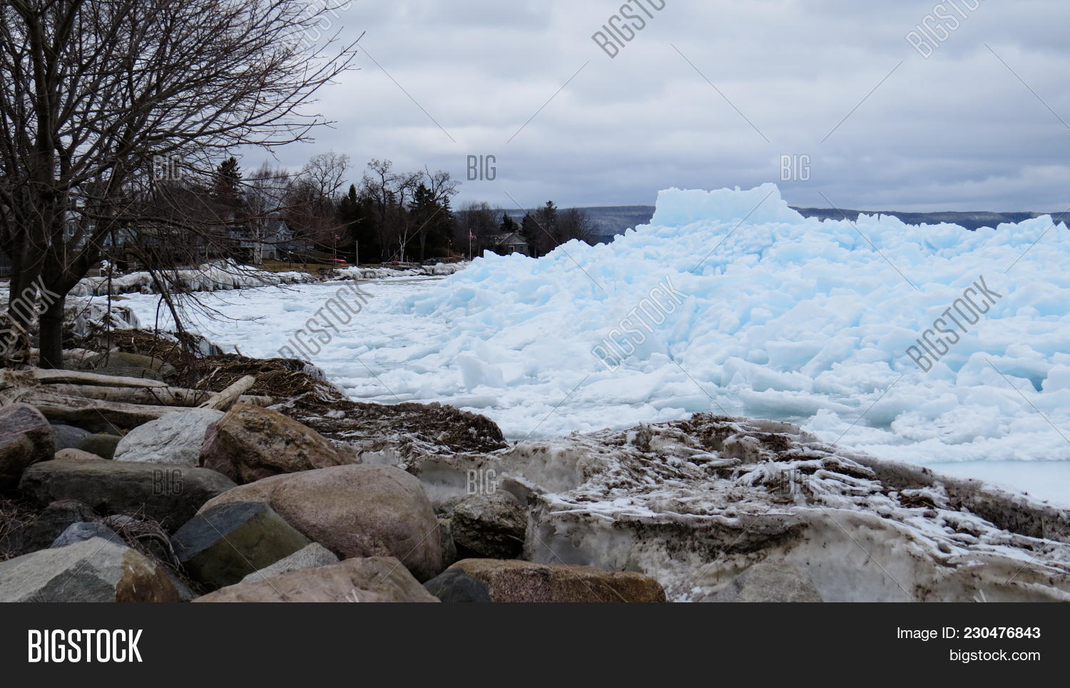 Blue Ice Phenomenon On Image & Photo (Free Trial) | Bigstock