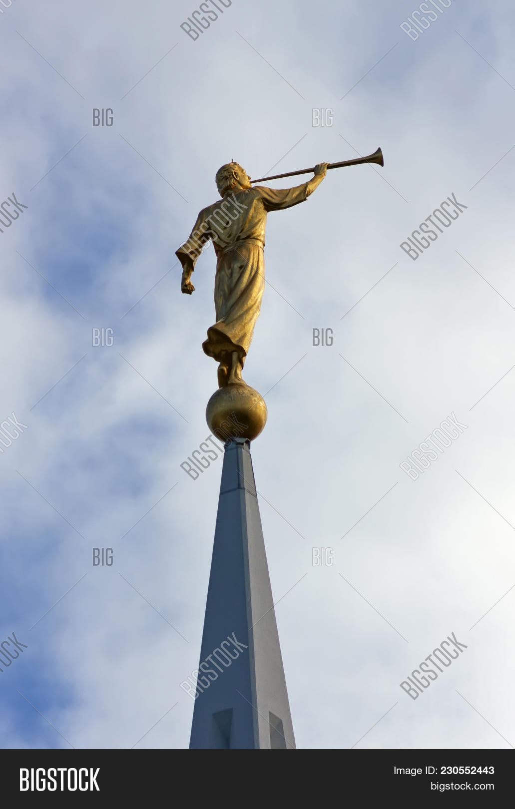 Sculpture Angel Moroni Image & Photo (Free Trial) | Bigstock