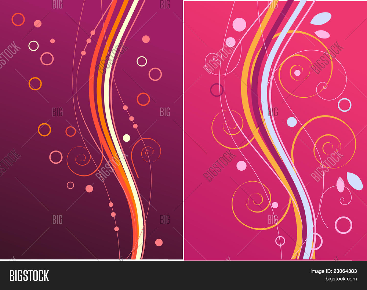 Two Beautiful Floral Image & Photo (Free Trial) | Bigstock