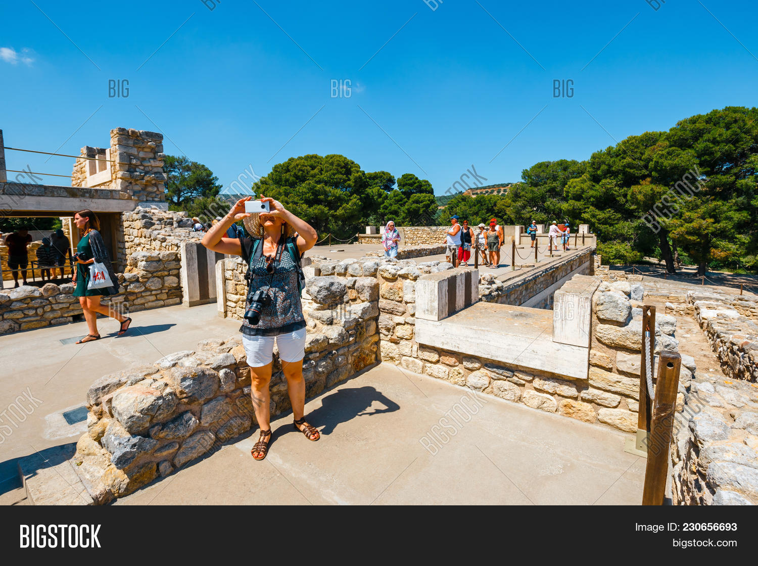 Knossos, Crete, June Image & Photo (Free Trial) | Bigstock