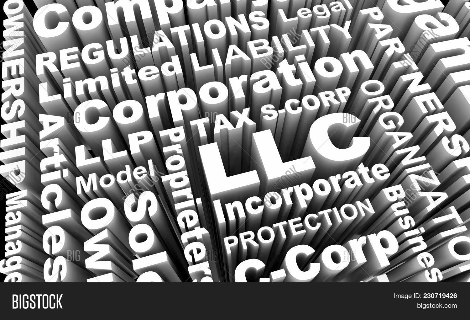 LLC LLP S- C-Corp Image & Photo (Free Trial) | Bigstock