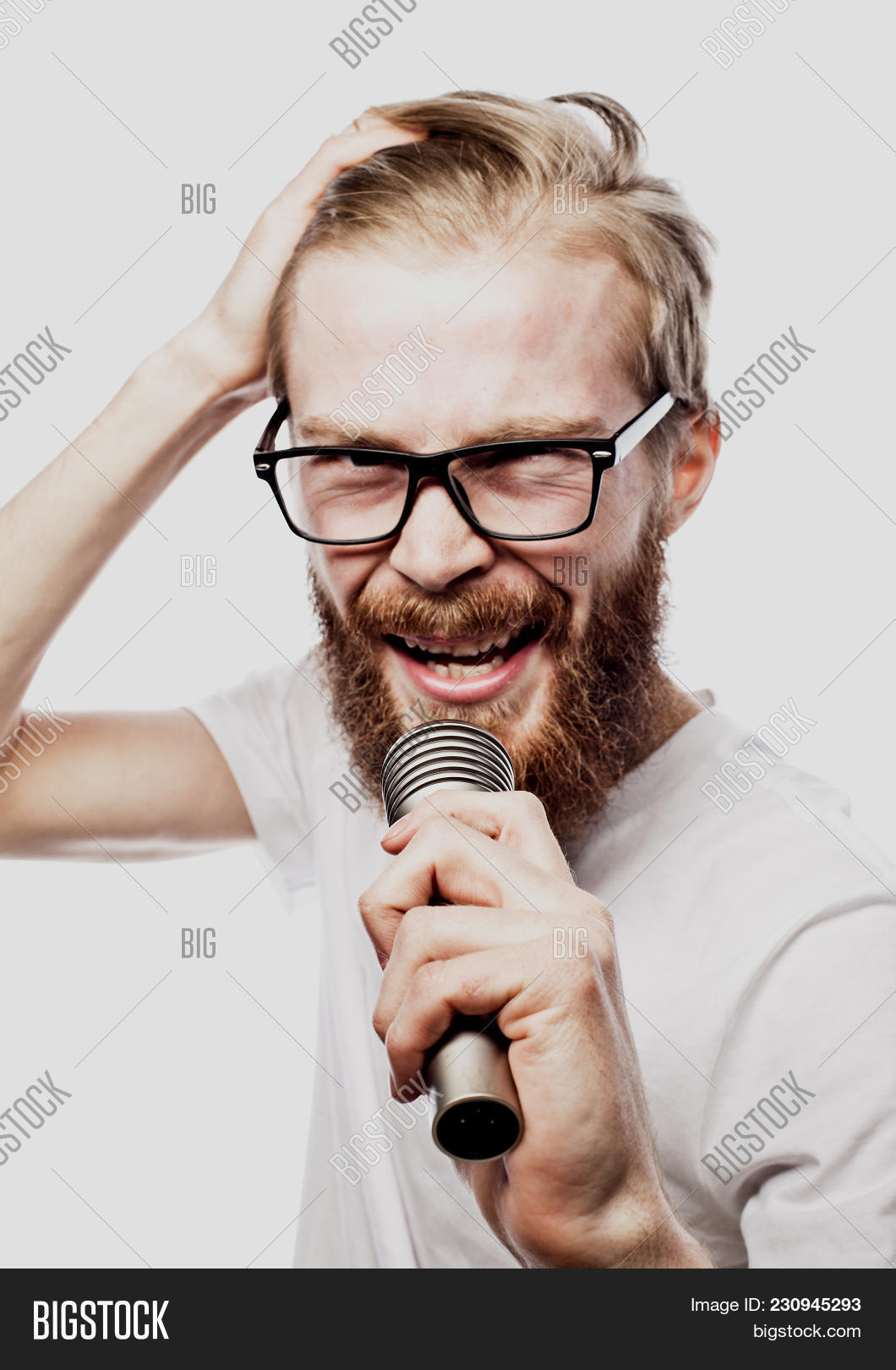 Boy Rocking Out. Image Image & Photo (Free Trial) | Bigstock
