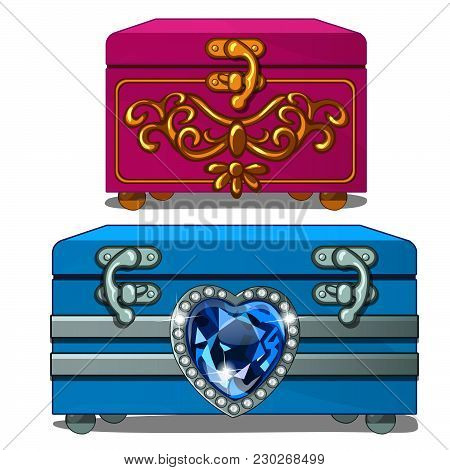 Two Vintage Jewelry Vector & Photo (Free Trial) | Bigstock