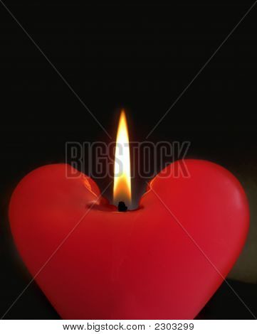 Red Candle Image & Photo (Free Trial) | Bigstock