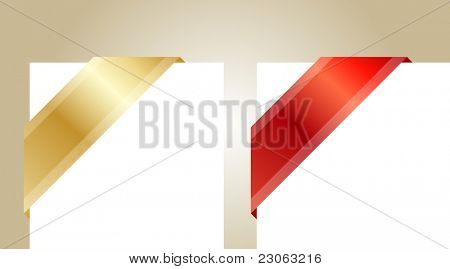 Two Corner Banners Vector & Photo (Free Trial) | Bigstock