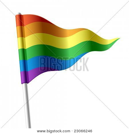 Rainbow Flag. Vector Vector & Photo (Free Trial) | Bigstock