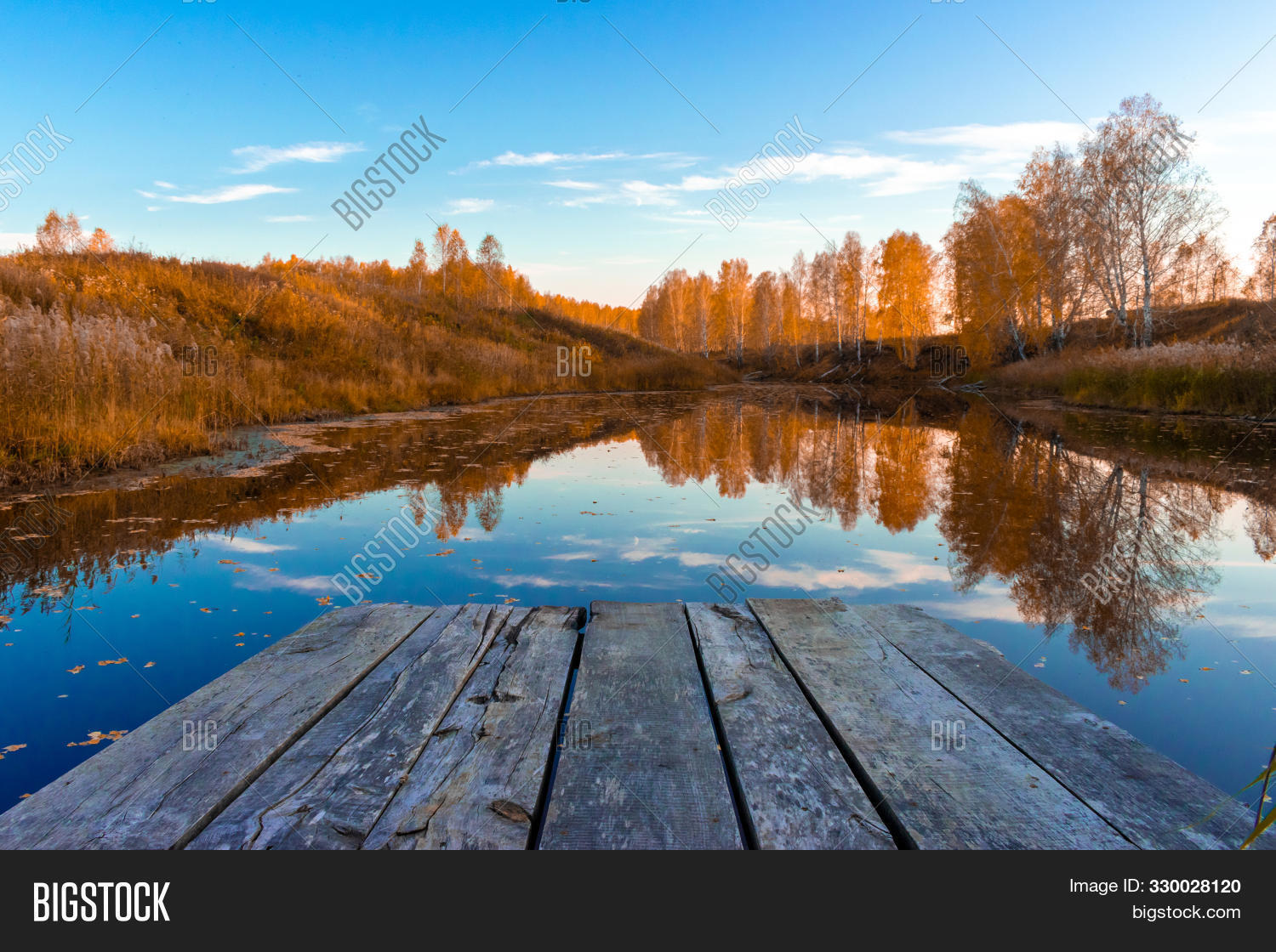 Autumn Nature River Image & Photo (Free Trial) | Bigstock