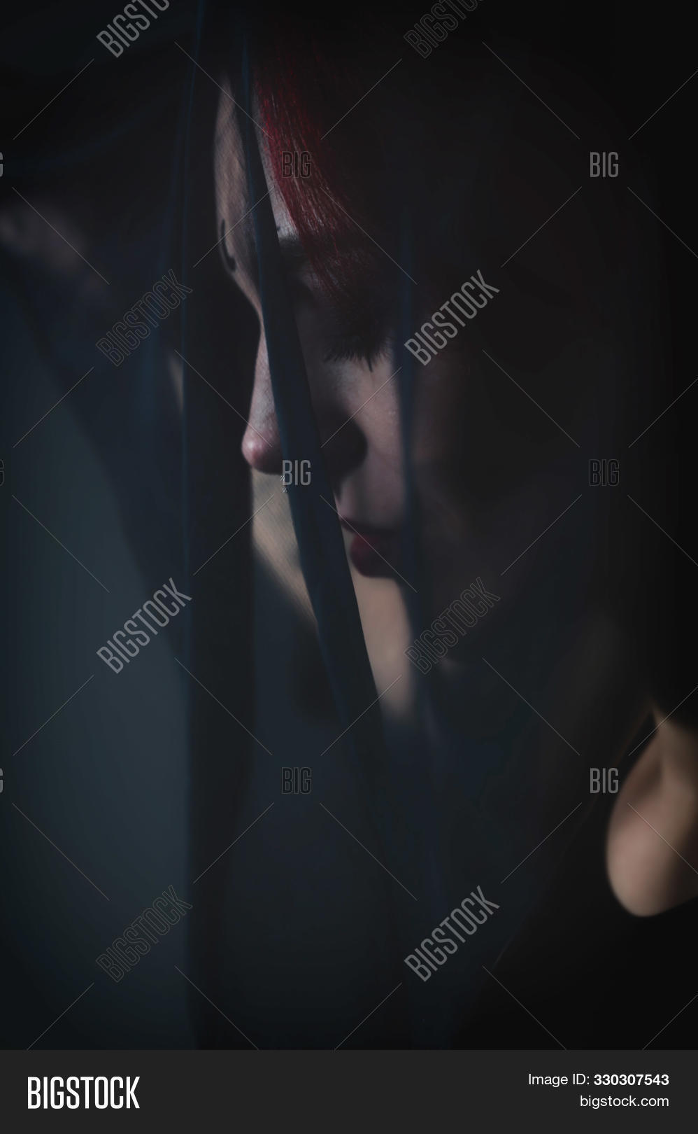 Profile Woman Black Image & Photo (Free Trial) | Bigstock
