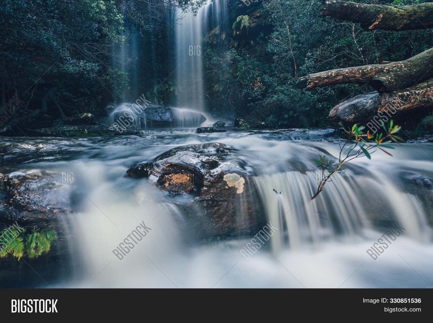 Full Flowing Waterfall Image & Photo (Free Trial) | Bigstock