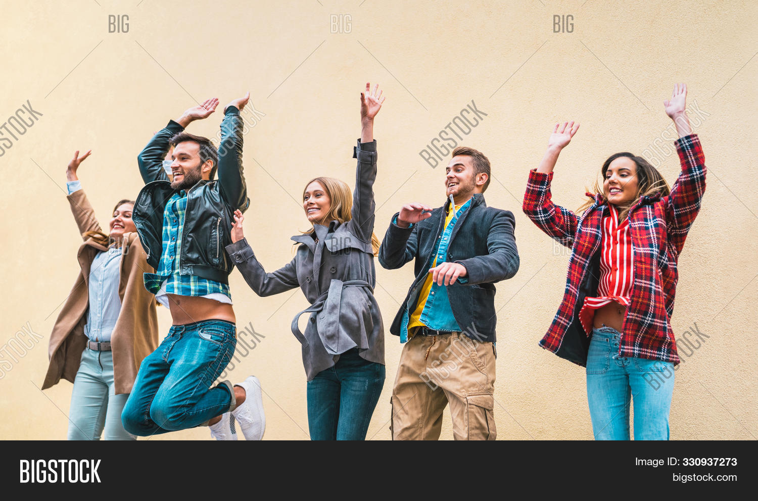 Happy Friends Image & Photo (Free Trial) | Bigstock