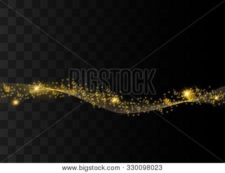 Gold Lines Light Vector & Photo (Free Trial) | Bigstock