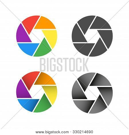 Set Zoom Camera Icons Vector & Photo (Free Trial) | Bigstock