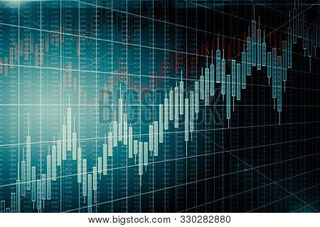Glowing Blue Forex Image & Photo (Free Trial) | Bigstock