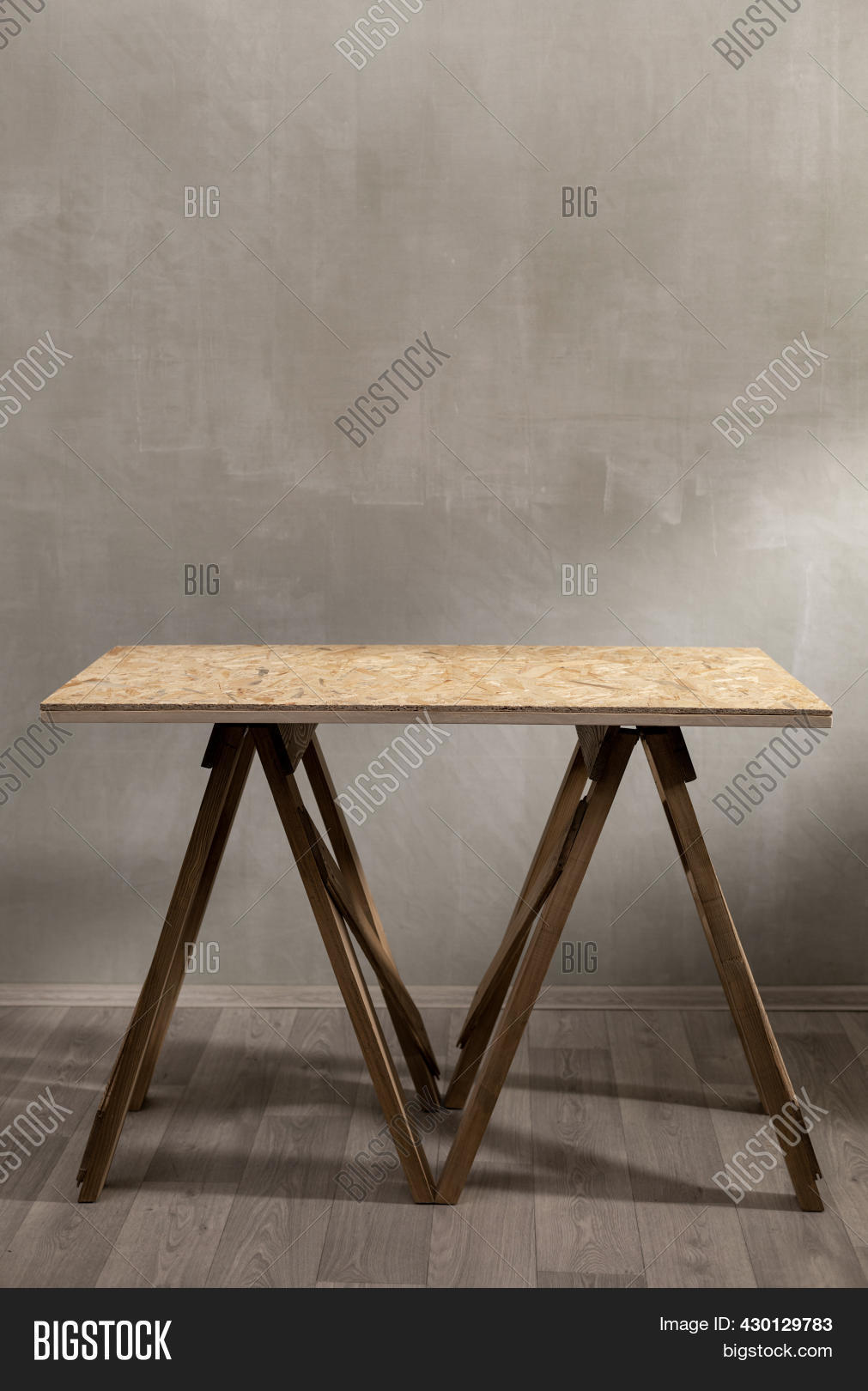 Wooden Osb Table Top Image & Photo (Free Trial) | Bigstock