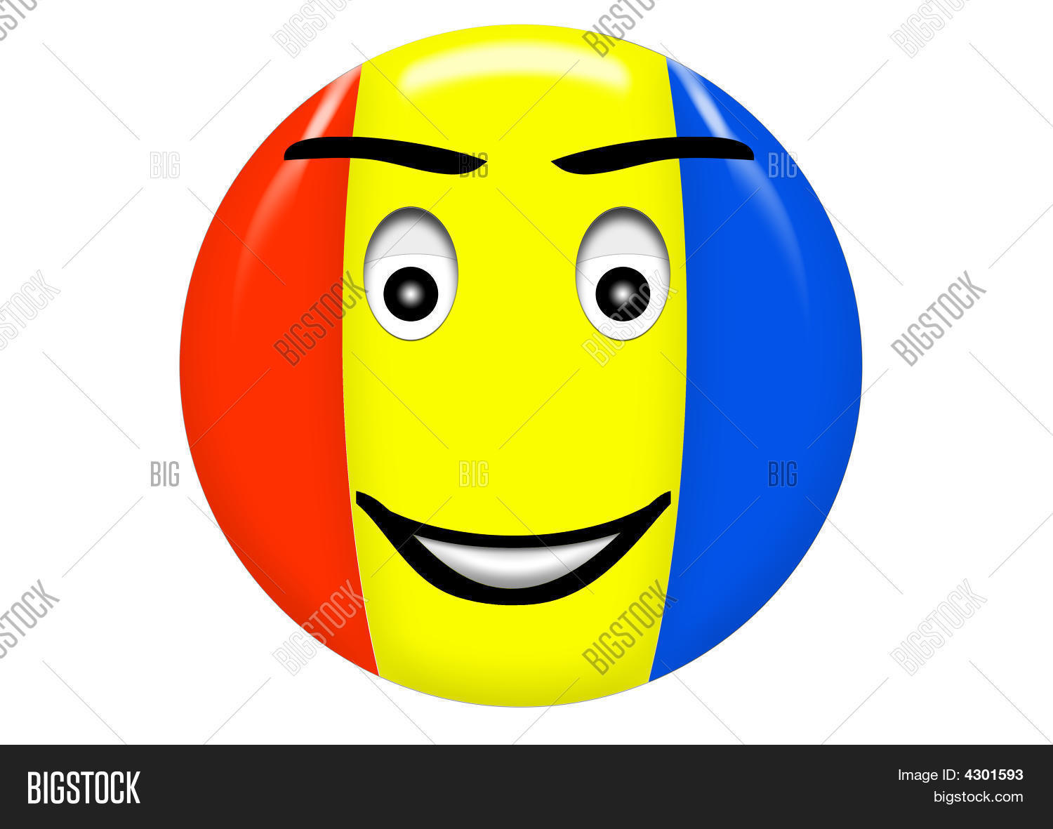 Smiley Romania Flag Image & Photo (Free Trial) | Bigstock