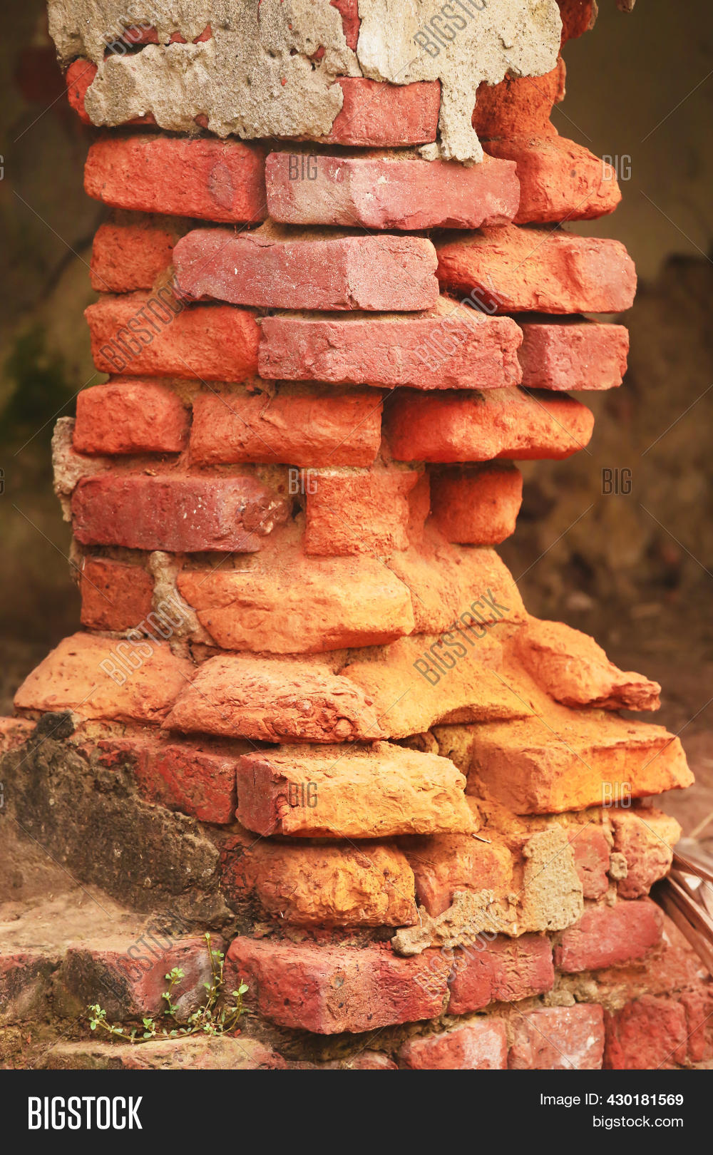 Eroded Brick Structure Image & Photo (Free Trial) | Bigstock