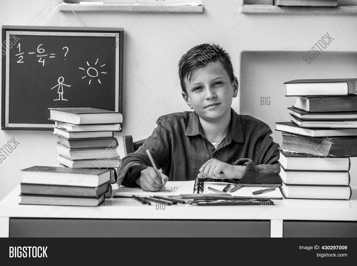 Portrait School Young Image & Photo (Free Trial) | Bigstock