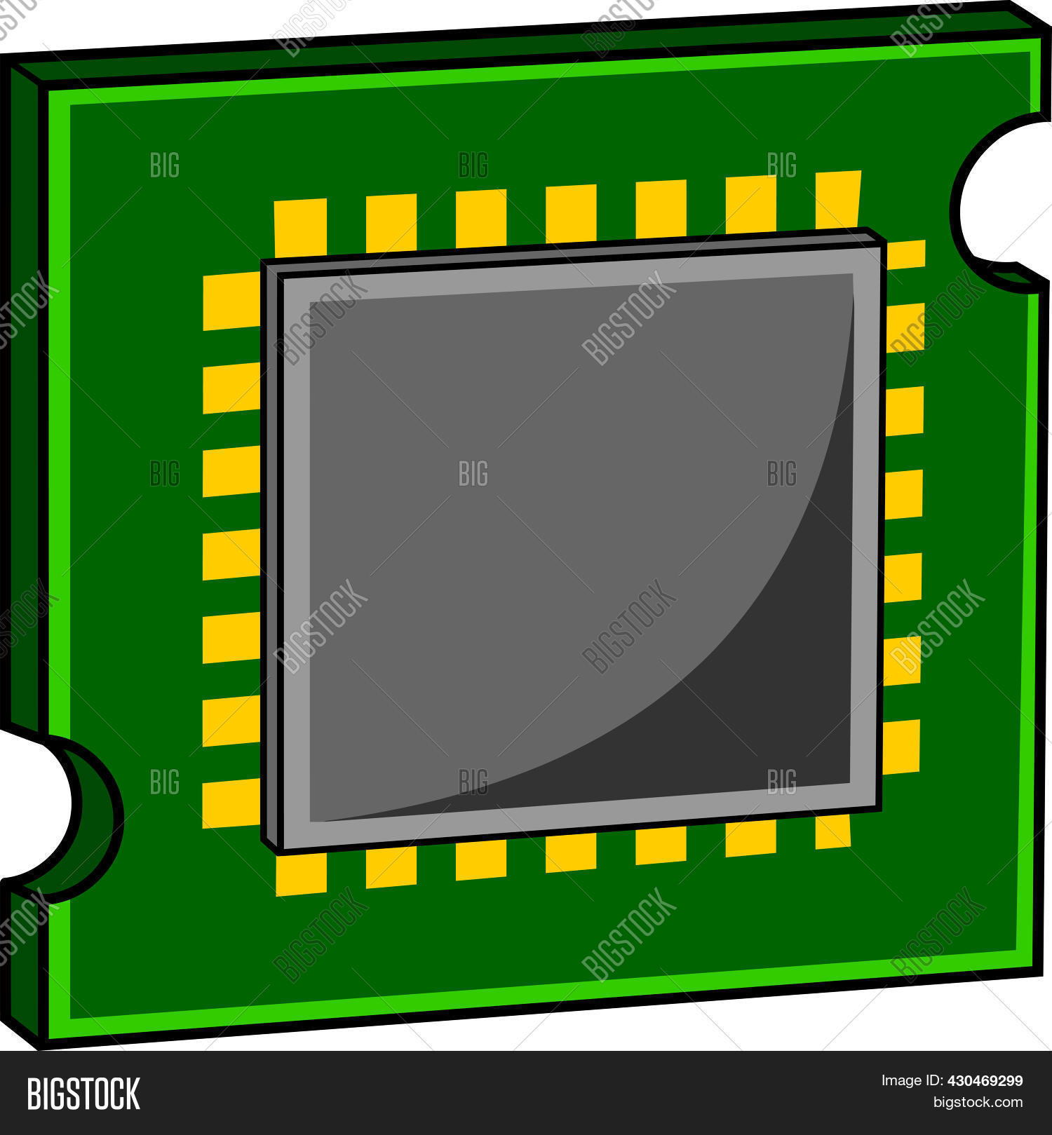Cartoon Computer Cpu Image & Photo (Free Trial) | Bigstock