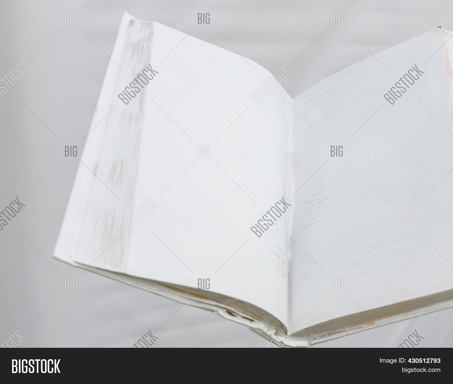 Blank White Open Book Image & Photo (Free Trial) | Bigstock
