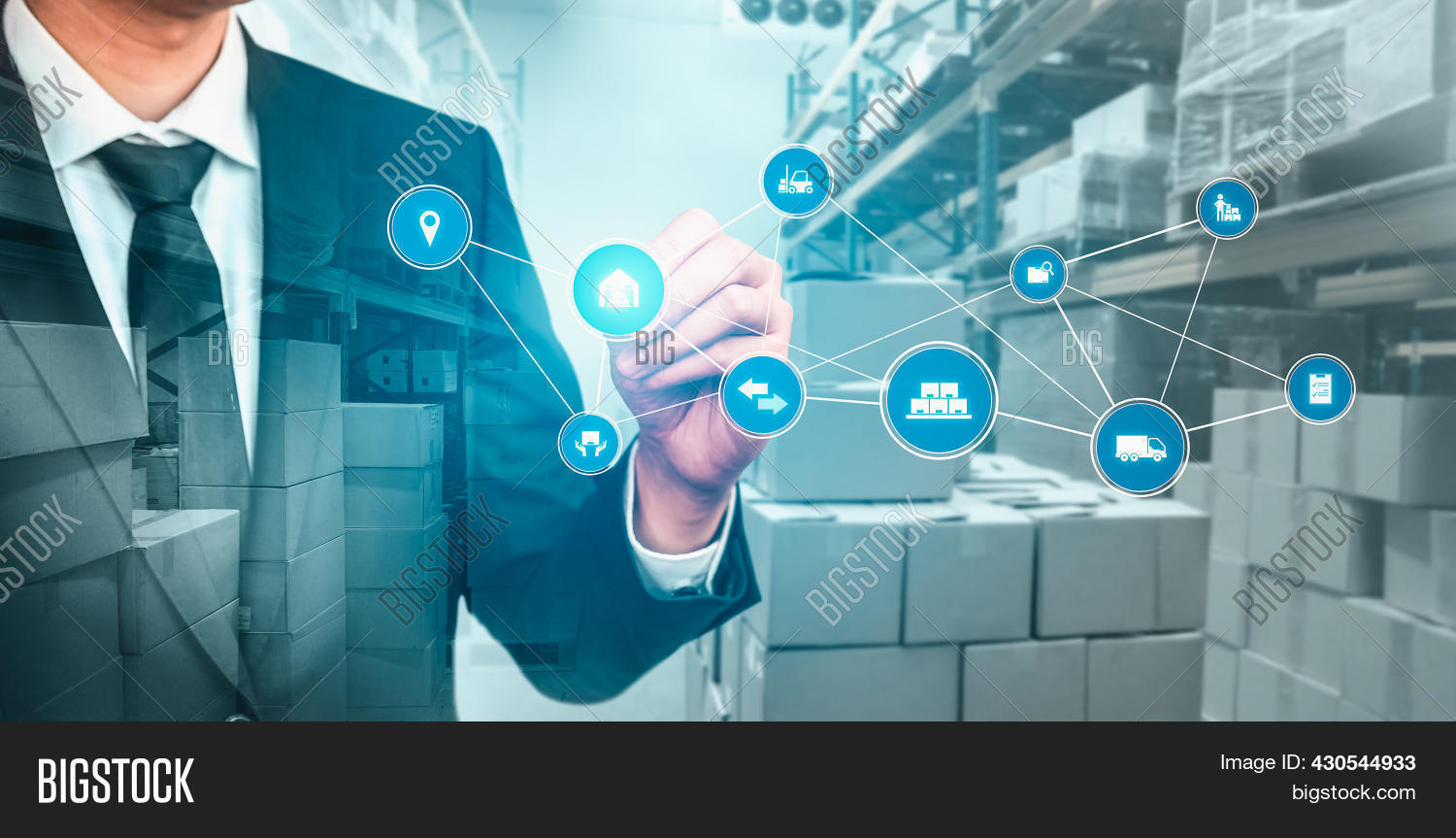 Smart Warehouse Image & Photo (Free Trial) | Bigstock