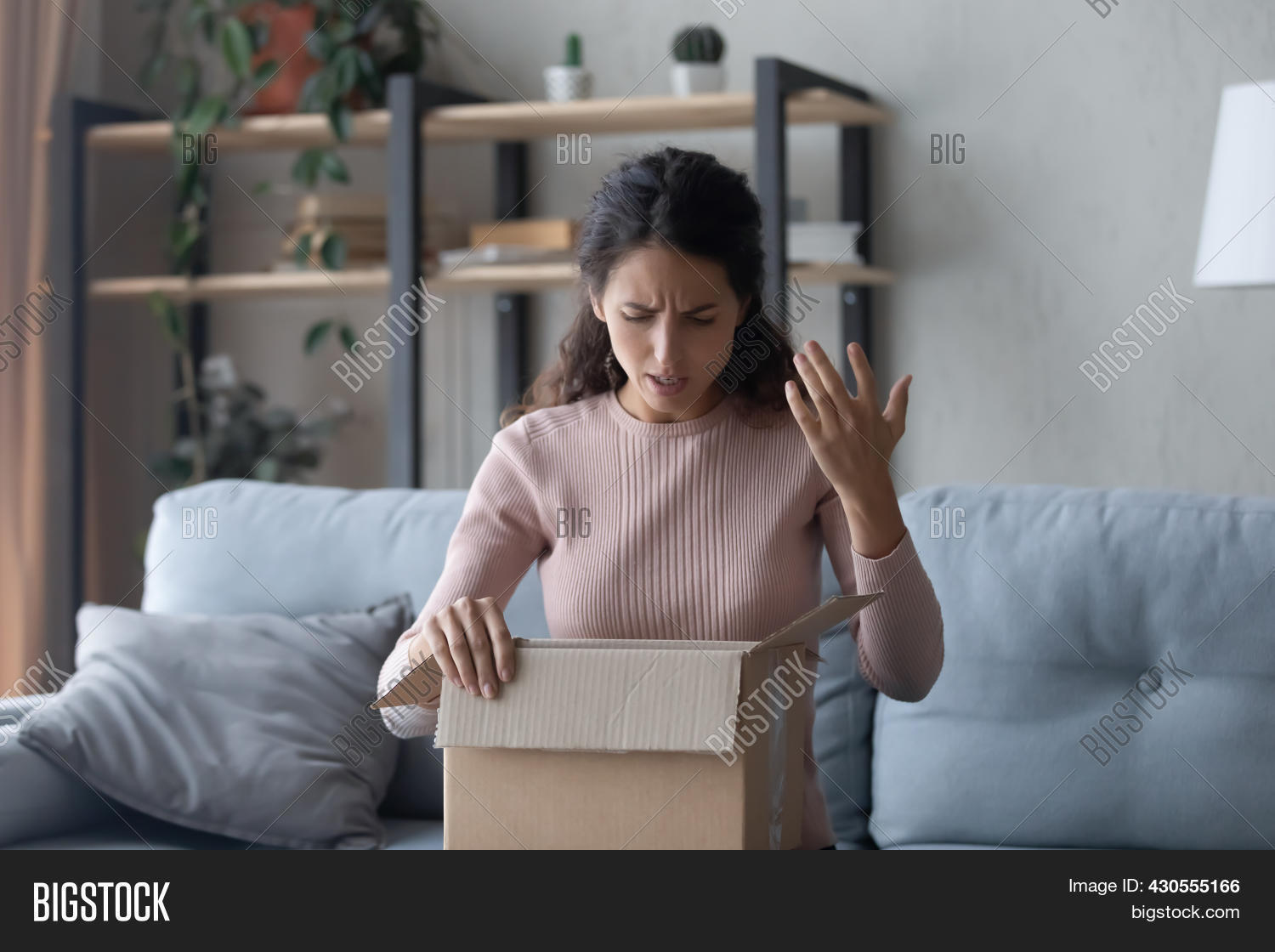 Woman Unpacking Box Image & Photo (Free Trial) | Bigstock