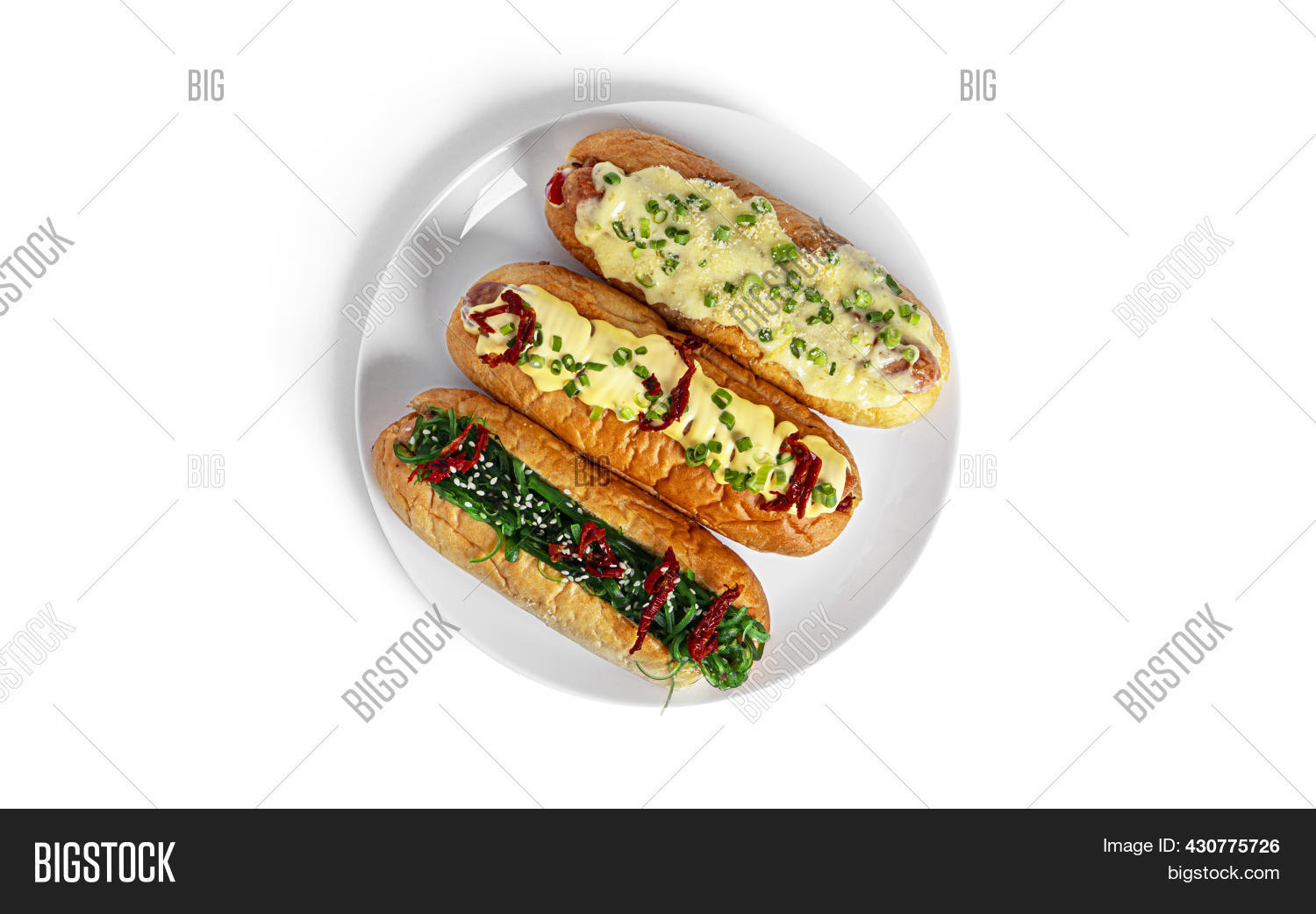 Hot Dog Isolated On Image & Photo (Free Trial) | Bigstock