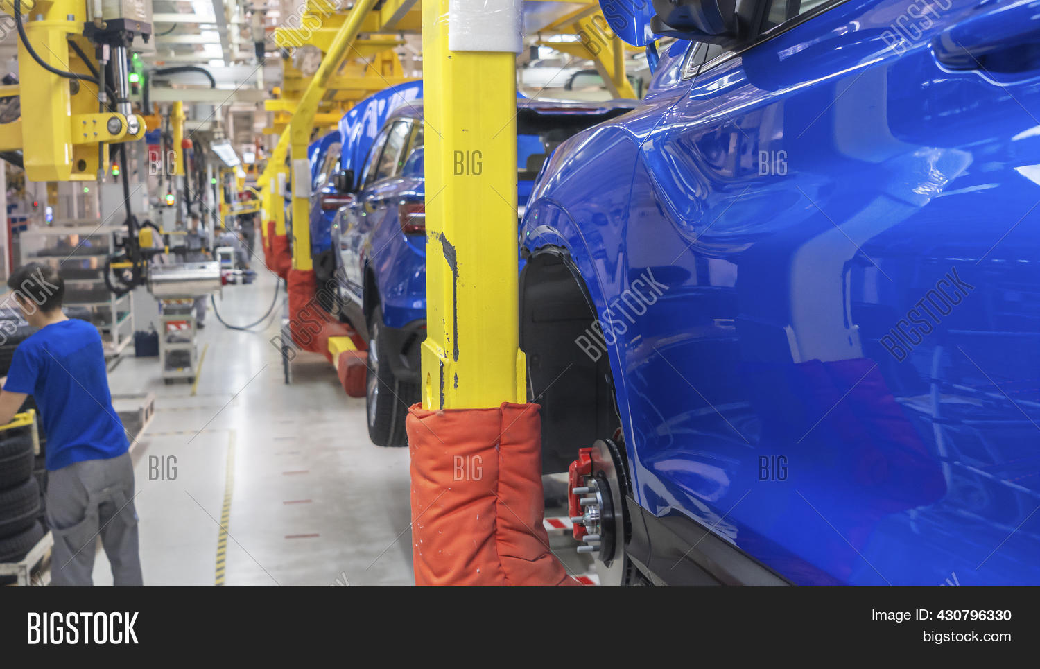 Car Production Line. Image & Photo (Free Trial) | Bigstock