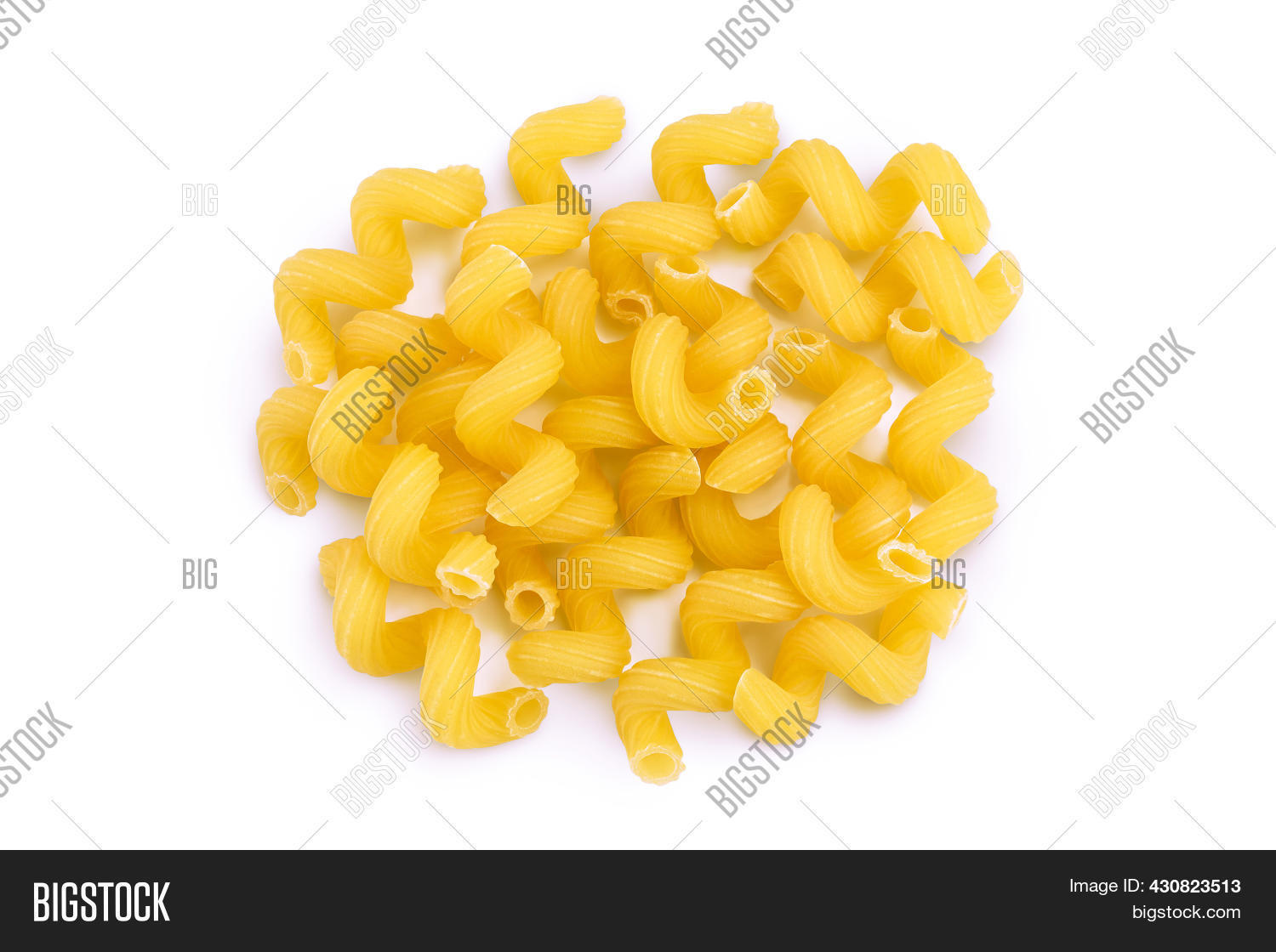 Raw Pasta Cavatappi Image & Photo (Free Trial) | Bigstock