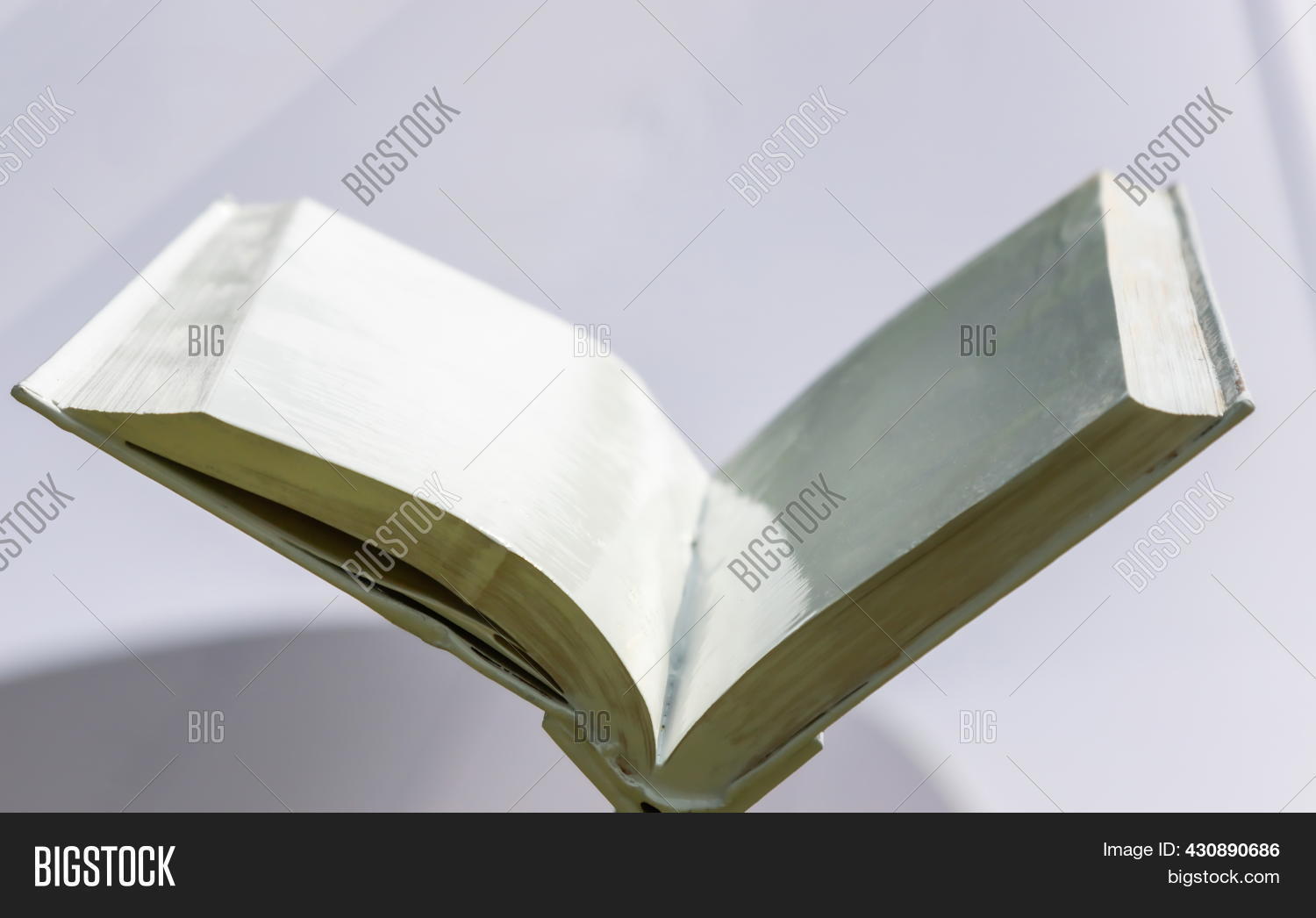 Blank White Open Book Image & Photo (Free Trial) | Bigstock