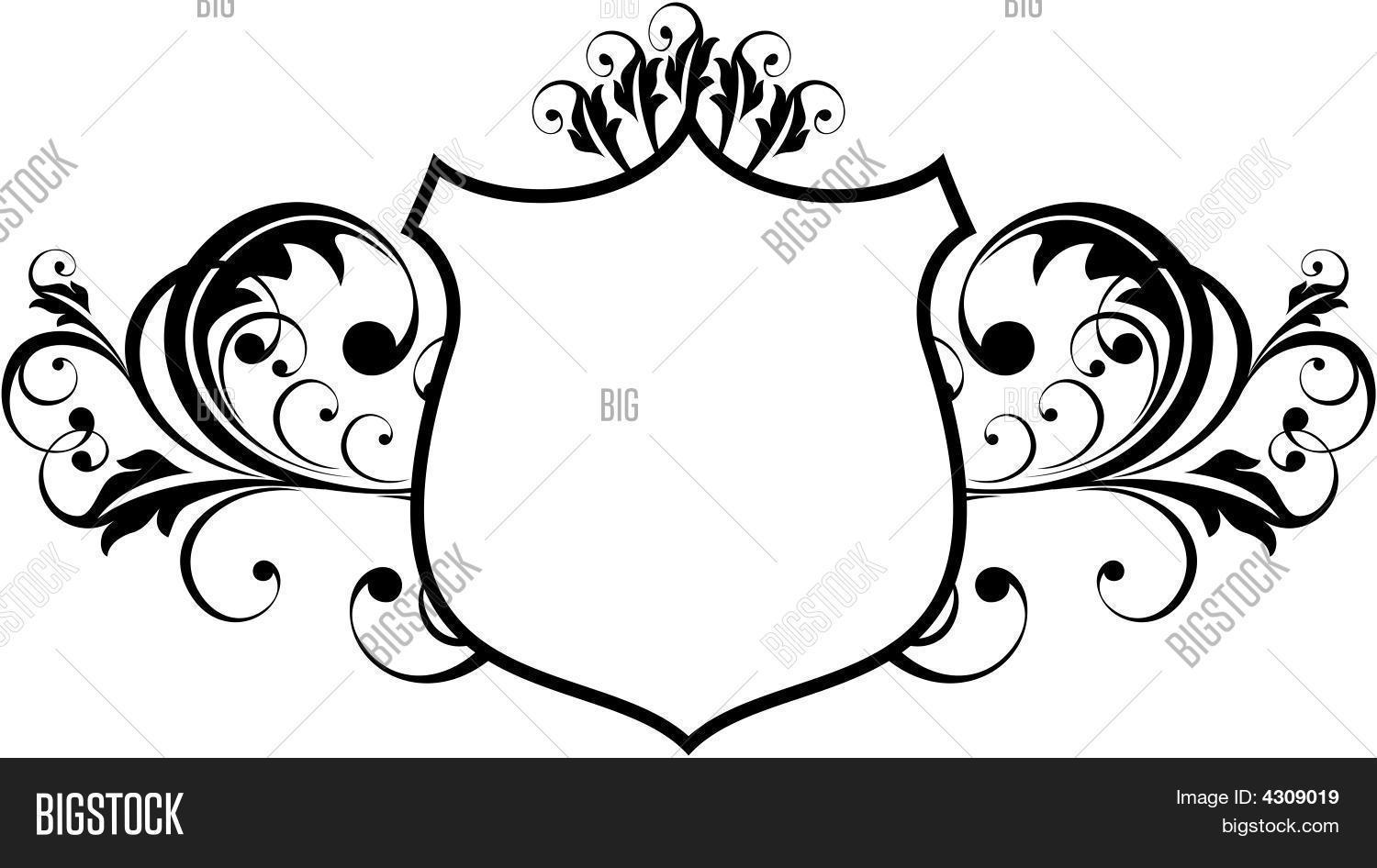 Blank Blason Vector & Photo (Free Trial) | Bigstock