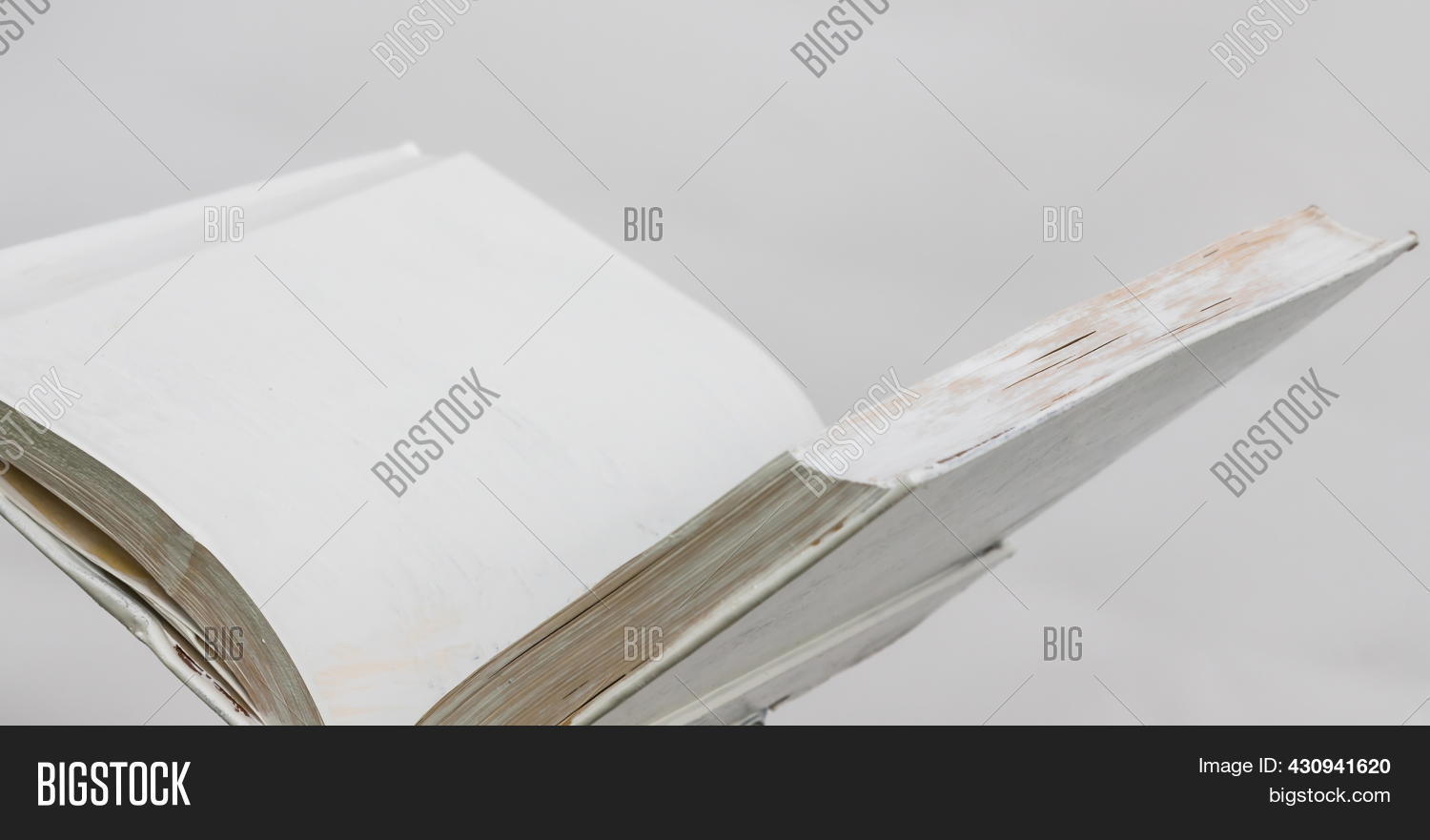 Blank White Open Book Image & Photo (Free Trial) | Bigstock