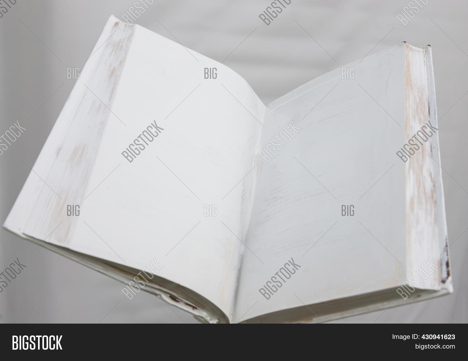 Blank White Open Book Image & Photo (Free Trial) | Bigstock
