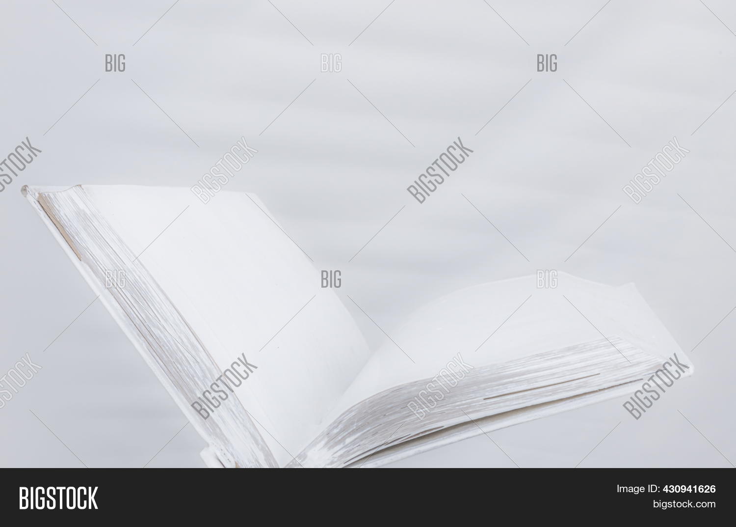 Blank White Open Book Image & Photo (Free Trial) | Bigstock
