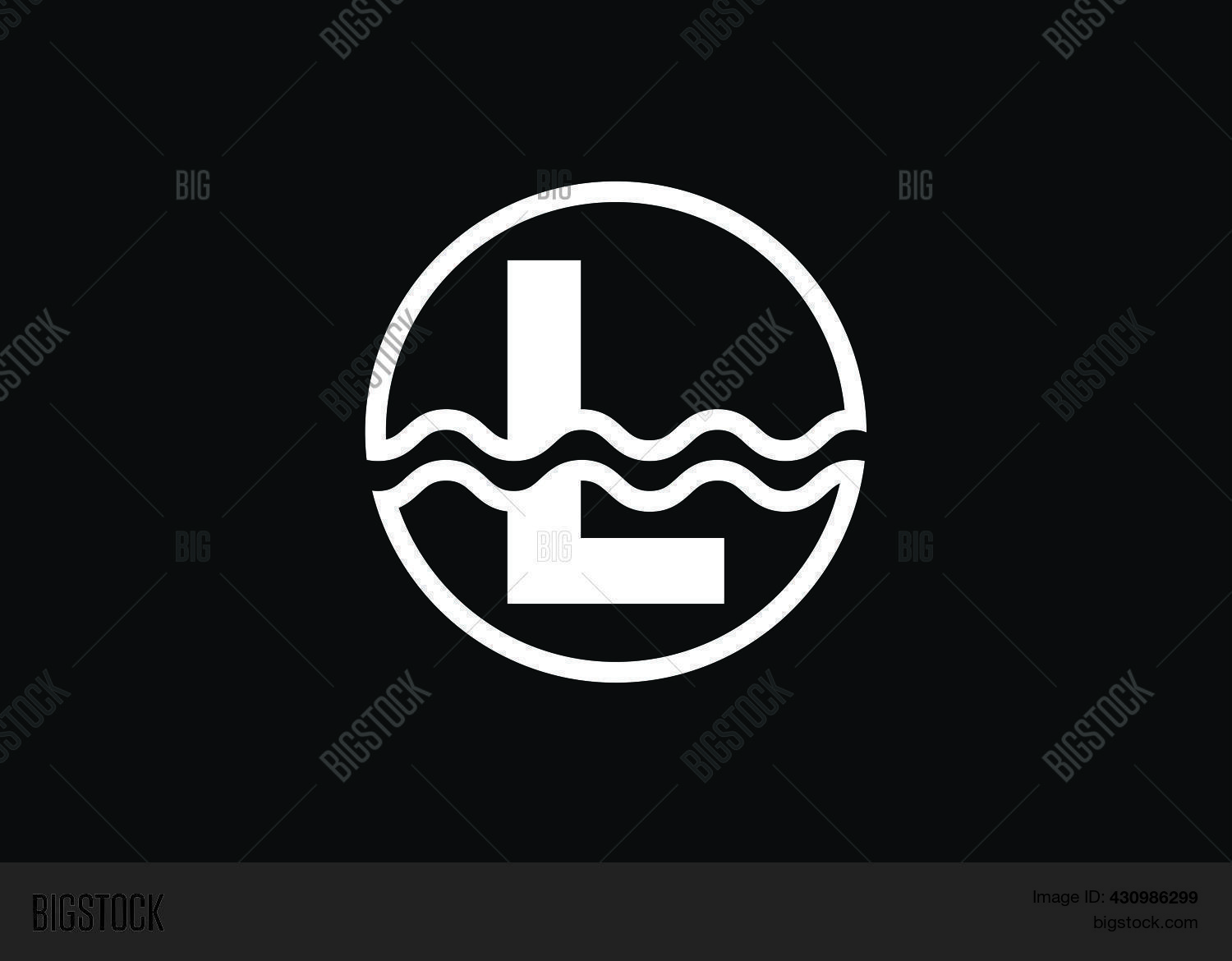 Initial L Monogram Vector & Photo (Free Trial) | Bigstock