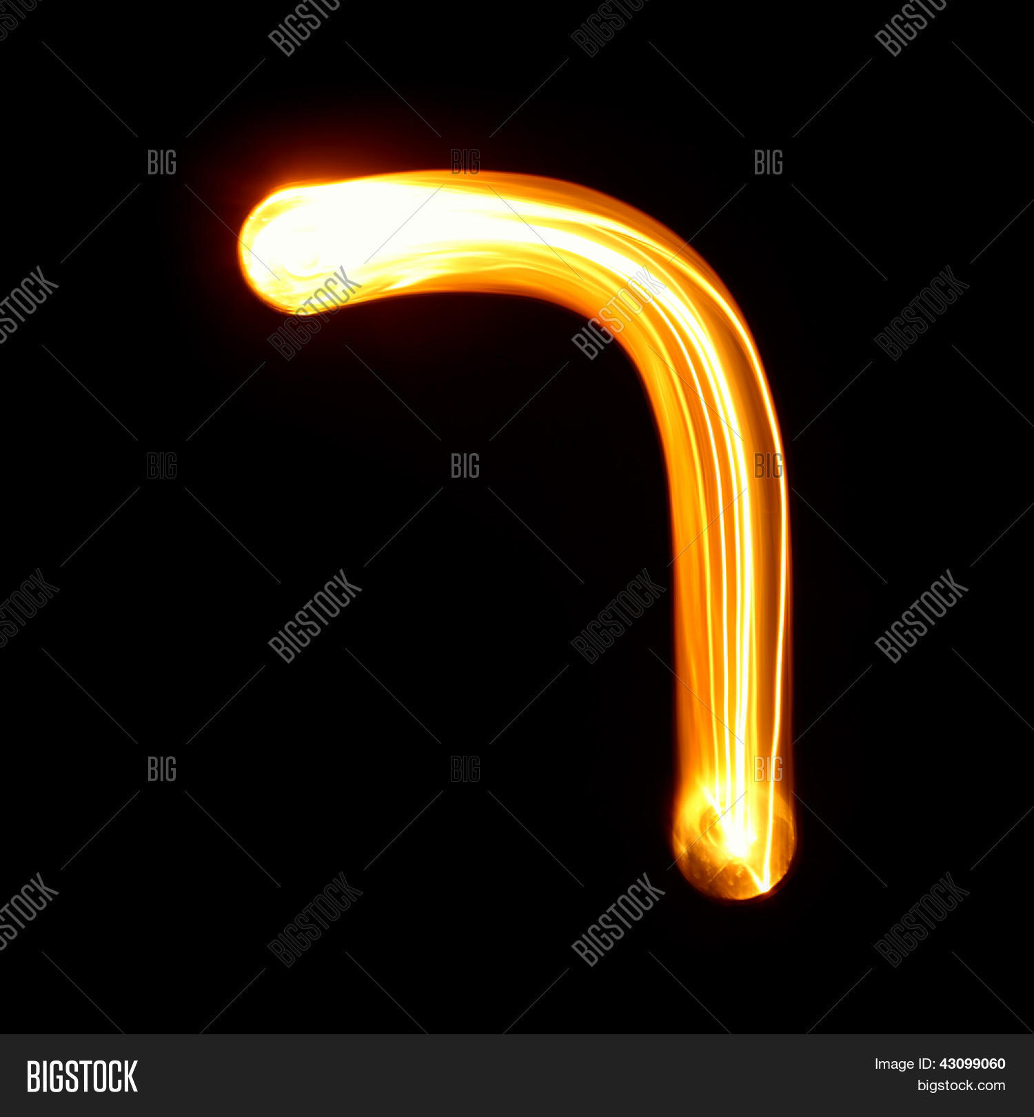 Resh - Letters Hebrew Image & Photo (Free Trial) | Bigstock