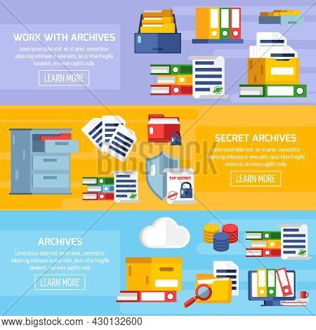Archive Horizontal Vector & Photo (Free Trial) | Bigstock