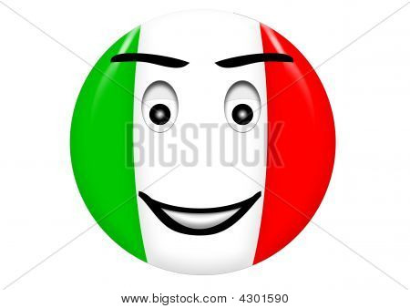 Smiley Italy Flag Image & Photo (Free Trial) | Bigstock