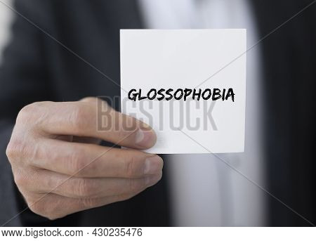 Glossophobia Images, Illustrations & Vectors (Free) - Bigstock