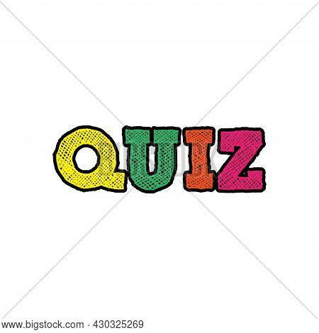 Quiz Concept. Quiz Vector & Photo (Free Trial) | Bigstock