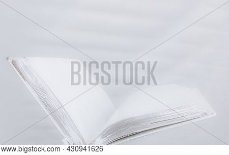 Blank White Open Book Image & Photo (Free Trial) | Bigstock