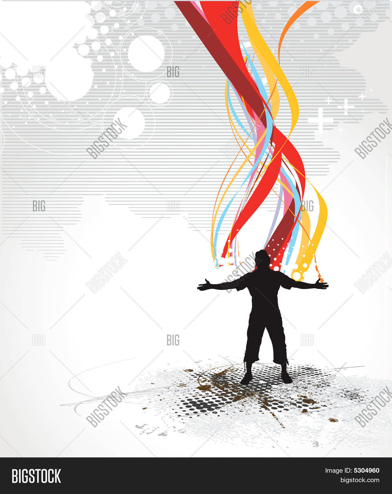 Man Raising His Hands Vector & Photo (Free Trial) | Bigstock