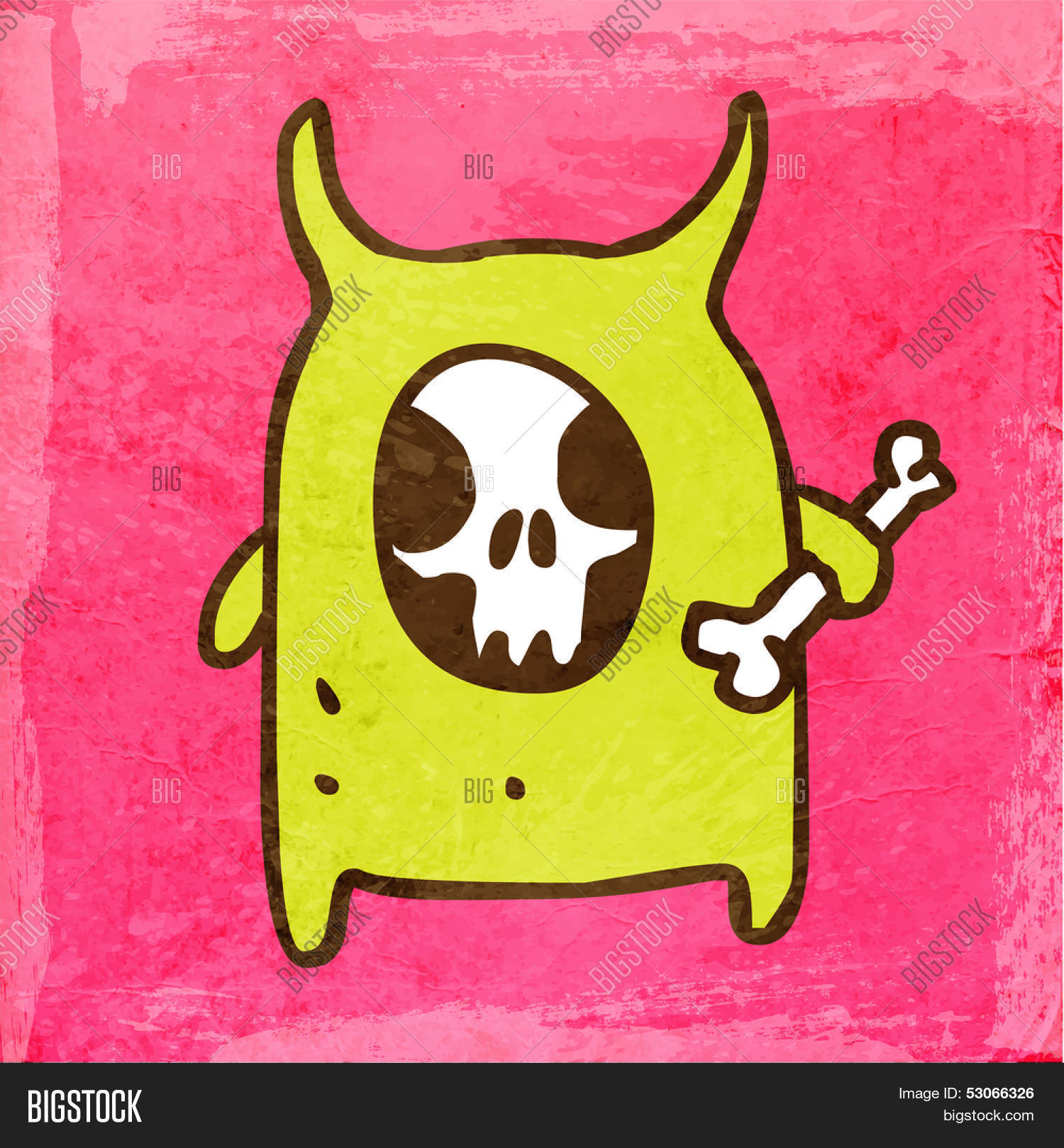 Cartoon Skeleton Bone Vector & Photo (Free Trial) | Bigstock