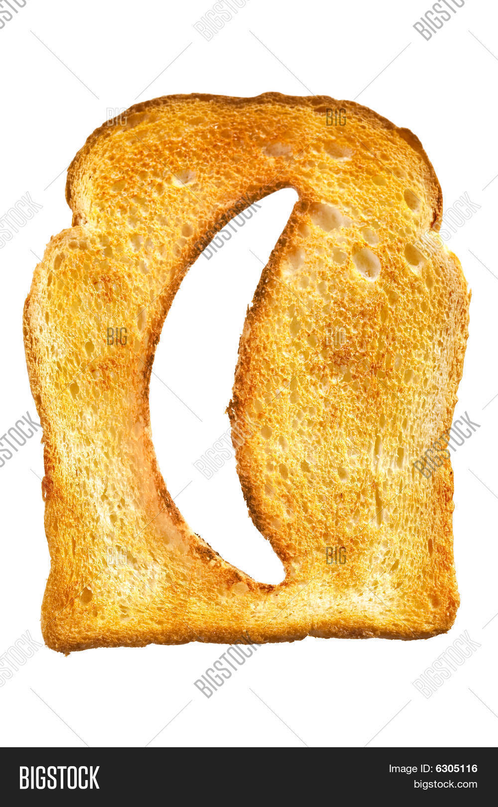 Isolated Letter Toast Image & Photo (Free Trial) | Bigstock