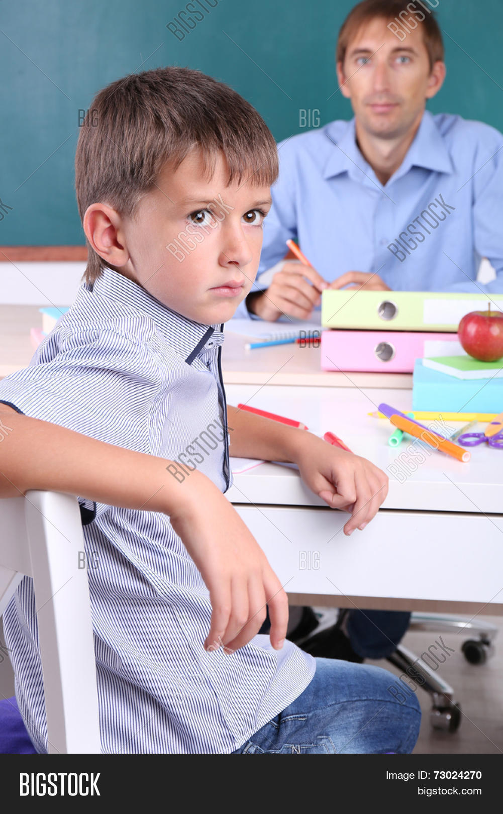 Schoolboy Teacher Image & Photo (Free Trial) | Bigstock