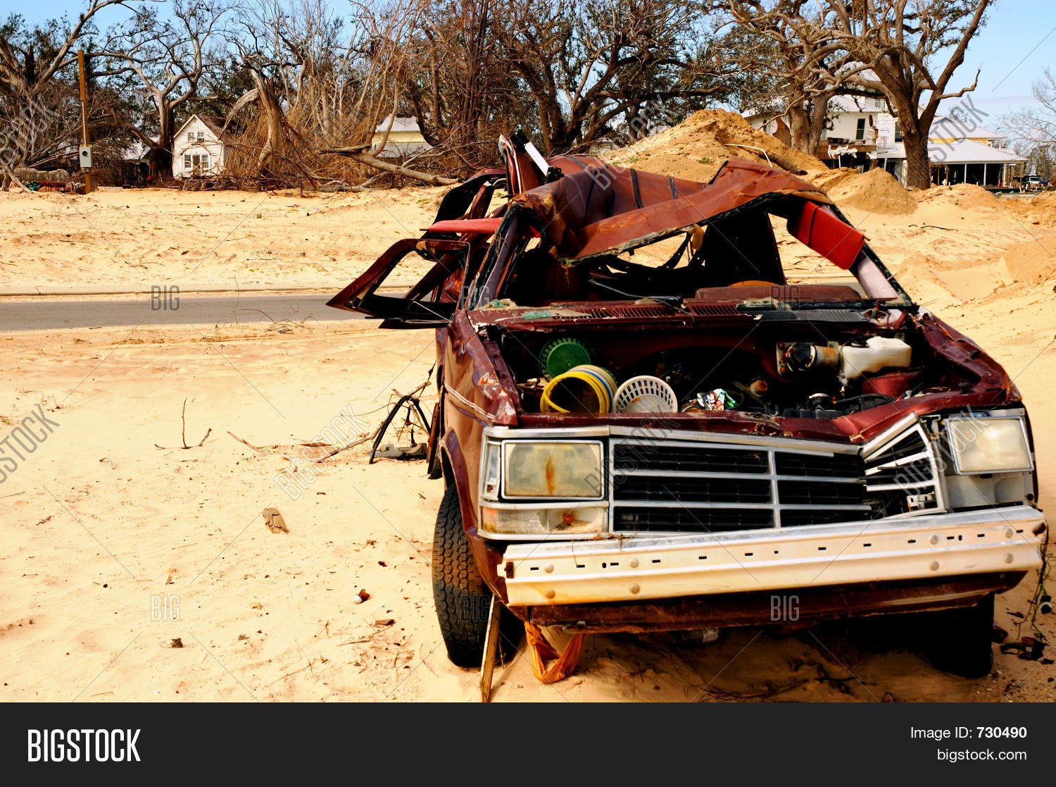Car Destroyed Image & Photo (Free Trial) | Bigstock