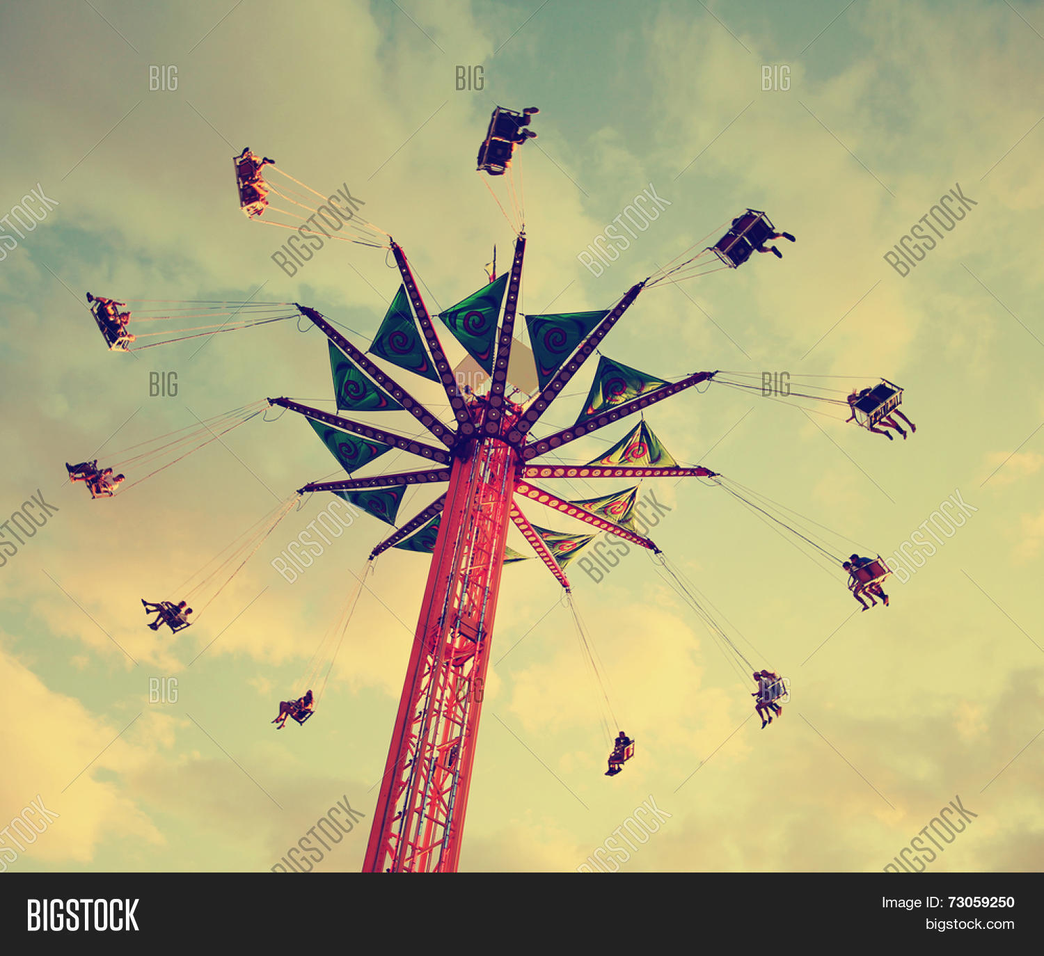 Fair Ride Shot Long Image & Photo (Free Trial) | Bigstock